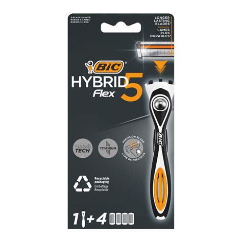 Buy BIC Flex 5 Hybrid Blister 1+4 Shaver | BIC Singapore