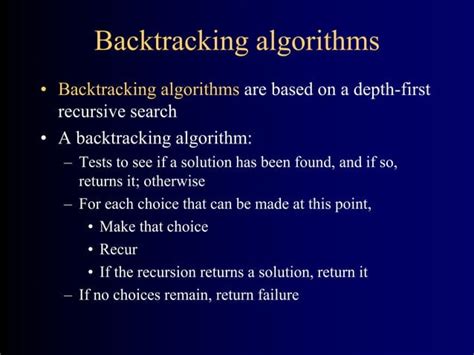 Algorithm Types Ppt