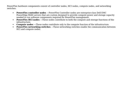Powerflex Hardware Components Design Guide — Oracle Big Data Sql On