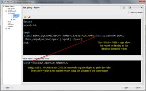 Viewing Automatic SQL Tuning Advisor Tasks In Oracle SQL Developer