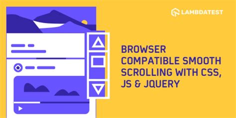 Browser Compatible Smooth Scrolling With Css Js And Jquery Dev Community