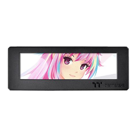 Thermaltake 3 9 Inch Lcd Screen Panel Kit For The Tower 300 600 And Ceres 330 Series Black