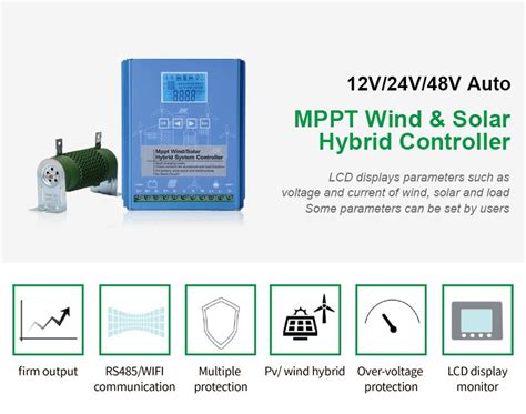 China Mppt Wind Solar Hybrid Controller Manufacturers Suppliers Factory Made In China