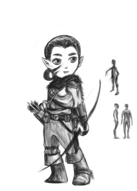 Chibi Archer Test 3 By Studiom3 On Deviantart