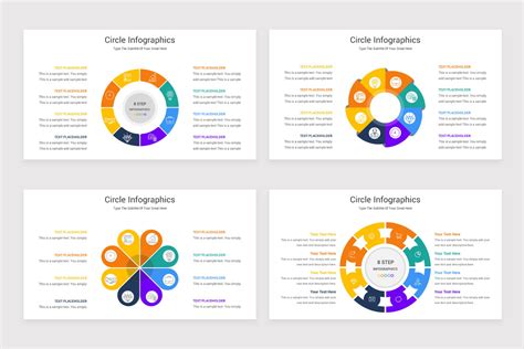 Circle Segments 8 Sections Powerpoint Template Nulivo Market