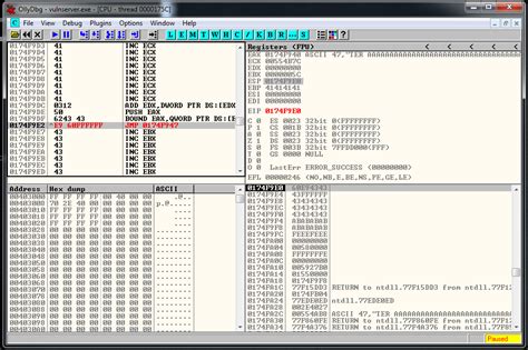 Exploit Development Vulnserver Gter Limited Buffer Space Socket