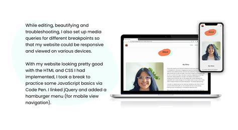 Designing My Portfolio Website With Html Css And Js Behance