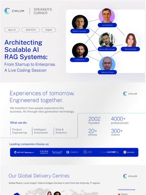 Architecting Scalable Ai Rag Systems Pdf Cloud Computing Computing