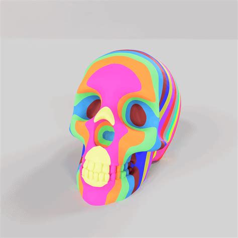 Rotating Skull  Meme At Steve Courtney Blog