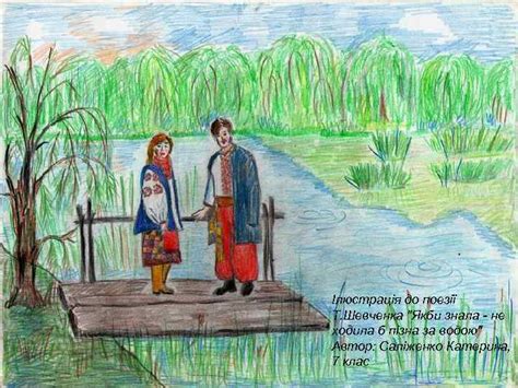 Дитячі малюнки до творчості Т Г Шевченка