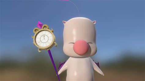 Moogle 3d Model By K2 Ktwo 4bc658c Sketchfab