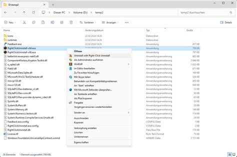 Right Click Uninstall Swiss It Magazine Freeware