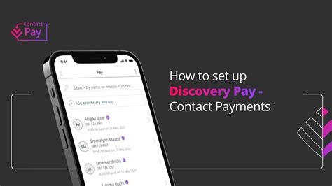 How To Set Up And Use Discovery Pay Contact Payments Youtube