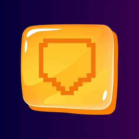 Message Glossy Ui Button With Pixelated Icon Vector Art At Vecteezy