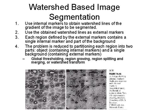 Segmentation By Morphological Watersheds Introduction Based On Visualizing