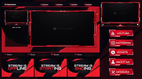 Twitch Overlay Psd