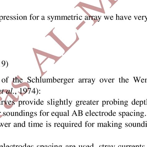 The Polar Dipole Dipole Array Both The Current Electrode Pair And Download Scientific Diagram