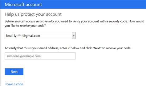 Microsoft Account Verification Code Text Venuekum