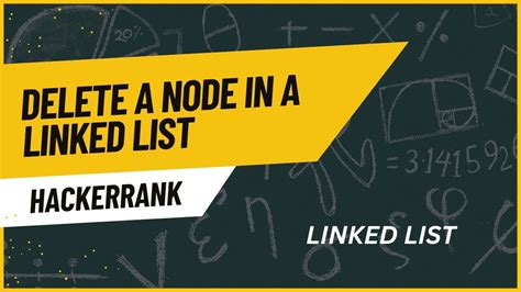 Delete A Node In Linked List Linked List Hackerrank Java Solution
