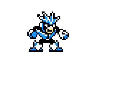 Gemini Man Mega Man 3 Pixel Art