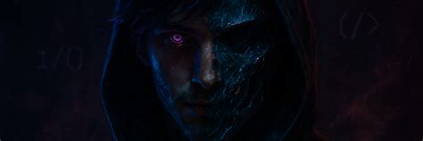 Dark Cyber Hacker Discord Banner