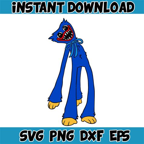 Gaming Svg Huggy Wuggy Svg Kissy Missy Fnf Poppy Playtime Inspire