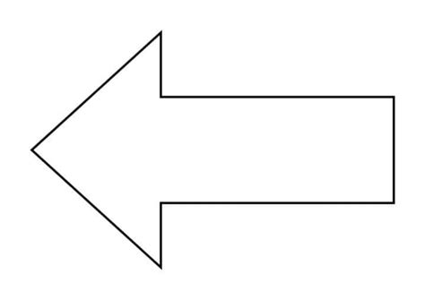 Free Printable Arrow Signs 20 Templates The Pink Craft Box