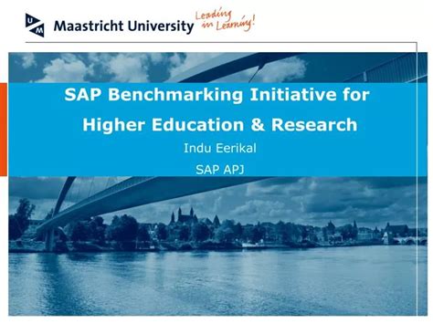 Ppt Sap Benchmarking Initiative For Higher Education And Research