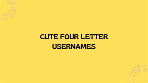 100 Weird Usernames