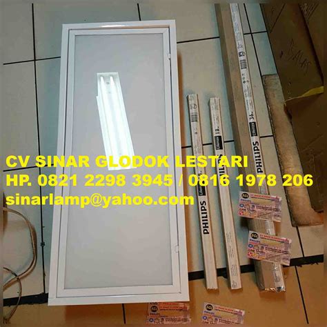 Lampu Tl Tki X Watt Cover Akrilik Susu