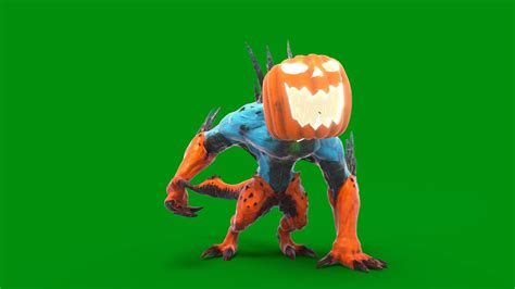 Halloween Monster 3d Animation Pixelboom