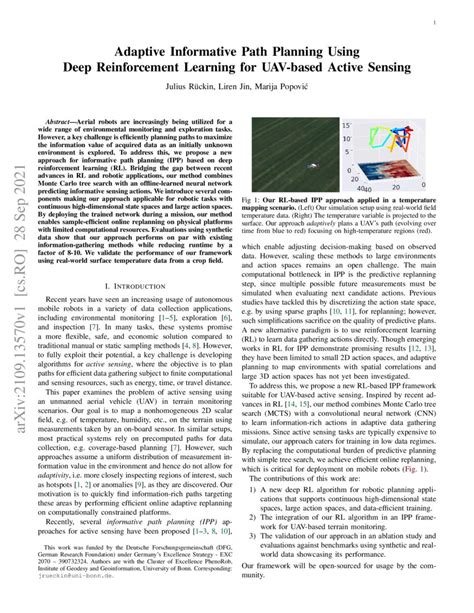 Adaptive Informative Path Planning Using Deep Reinforcement Learning