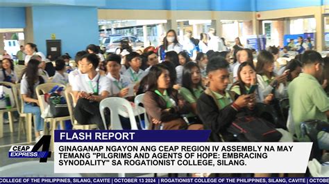 Eucharistic Celebration Ceap Region 4 Assembly Rogationist Silang