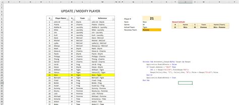 Ligne à Modifier Dans Un Tableau Macros Et Vba Excel
