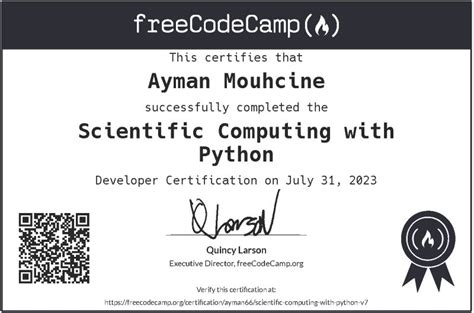 Ayman Mouhcine On Linkedin Freecodecamp Python Scientificcomputing
