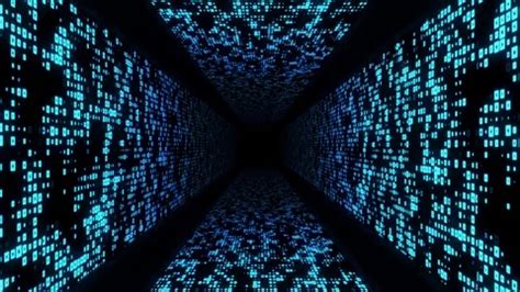 Binary Code Background Loop Animation Stock Video Pond