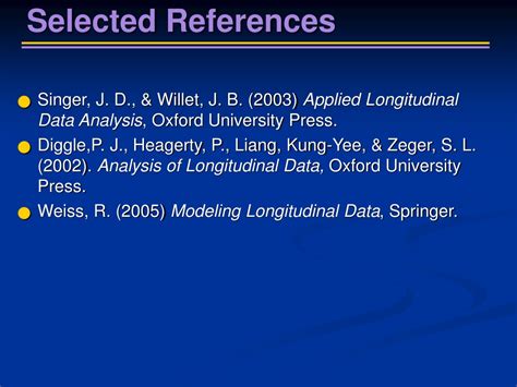 Ppt Understanding Longitudinal Data And Mixed Effects Models Powerpoint Presentation Id 9575460