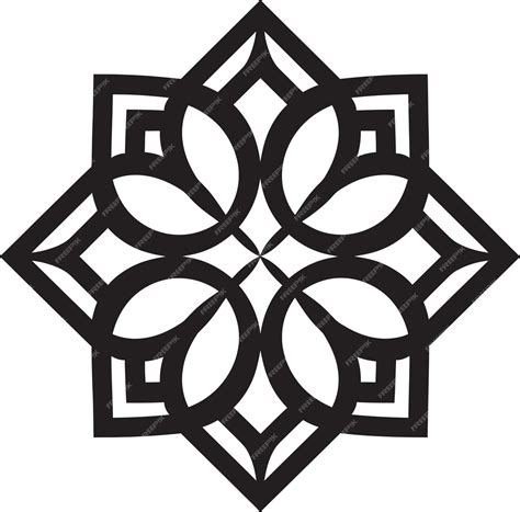 Premium Vector Geometrycraft Matrix Evolution Nexus Artistic Shape Designs Symmetryglow Core