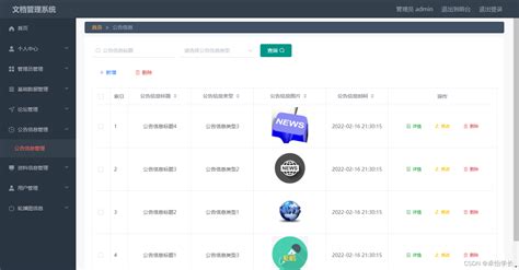 【计算机毕业设计】148文档管理系统文档管理系统期末作业 Csdn博客