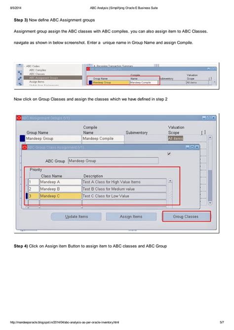 Abc Analysis In Oracle Application Pdf