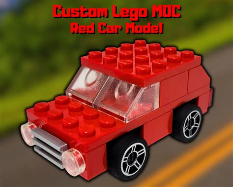 Lego Moc Red Car Model By Noob Builds Rebrickable Build With Lego