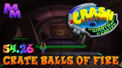 Crash Bandicoot The Wrath Of Cortex Crate Balls Of Fire 5426 Pb