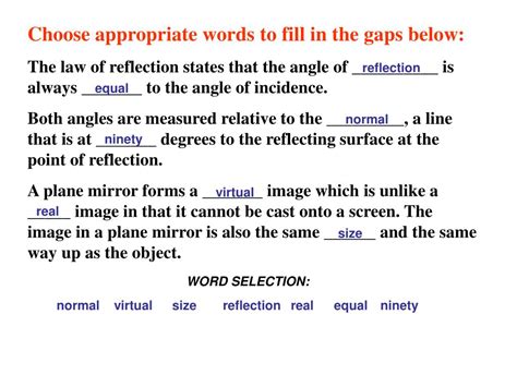 PPT EDEXCEL IGCSE CERTIFICATE IN PHYSICS 3 3 Light Waves PowerPoint Presentation ID 739633
