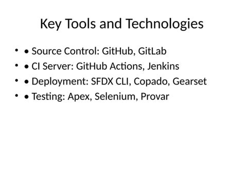 Salesforcecicdoverviewvisual By Tusharpptx