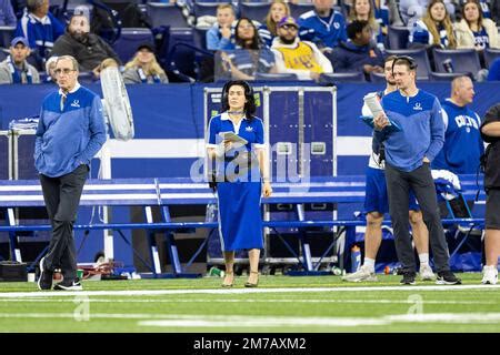 Indianapolis Colts Owner Carlie Irsay Gordon Takes Notes On The