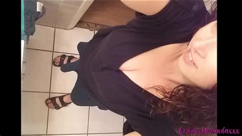 Sexy Pink Sock Teen Gets Toe Curling Orgasm In Public Bathroom Xnxx Com