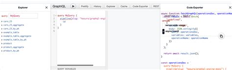 Formatting Issues With Code Exporter In Graphiql Api Explorer · Issue