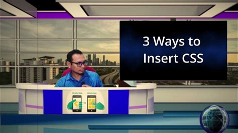 Css 3 Ways To Insert Css Youtube