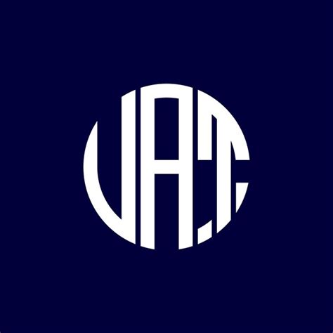 Desenho Do Logotipo Do Círculo Uat Vetor Premium