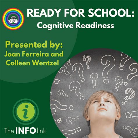 Ready For School Series Cognitive Readiness The Ot Link
